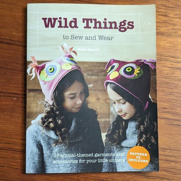 no brand | Office | Wild Things To Sew And Wear Pattern Book Cd | Poshmark